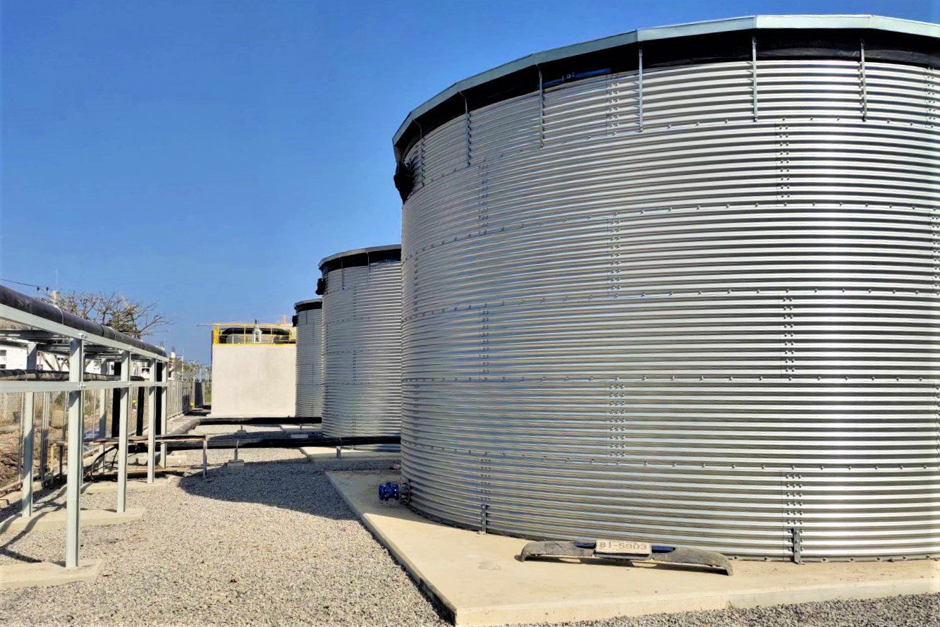 Safe and efficient process water - NPI Water storage