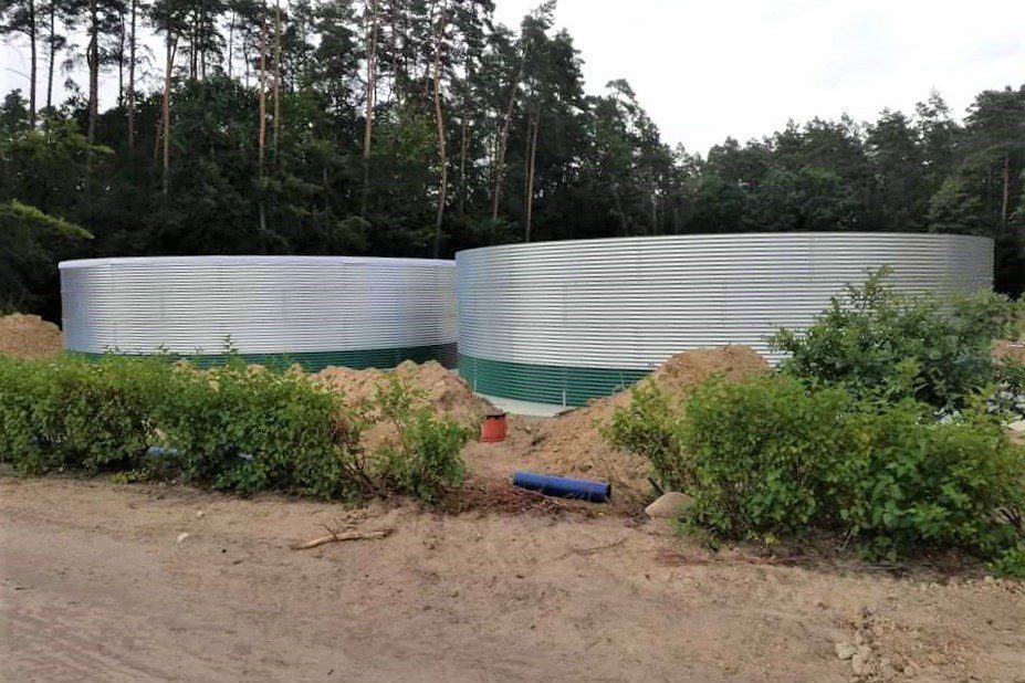 Two tanks for the irrigation of a forest nursery, Poland - NPI ...